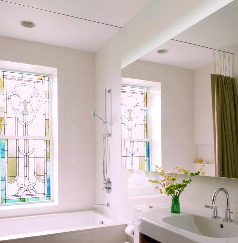 Integrated Mirror Lights - SHERMAN ARCHITECTS